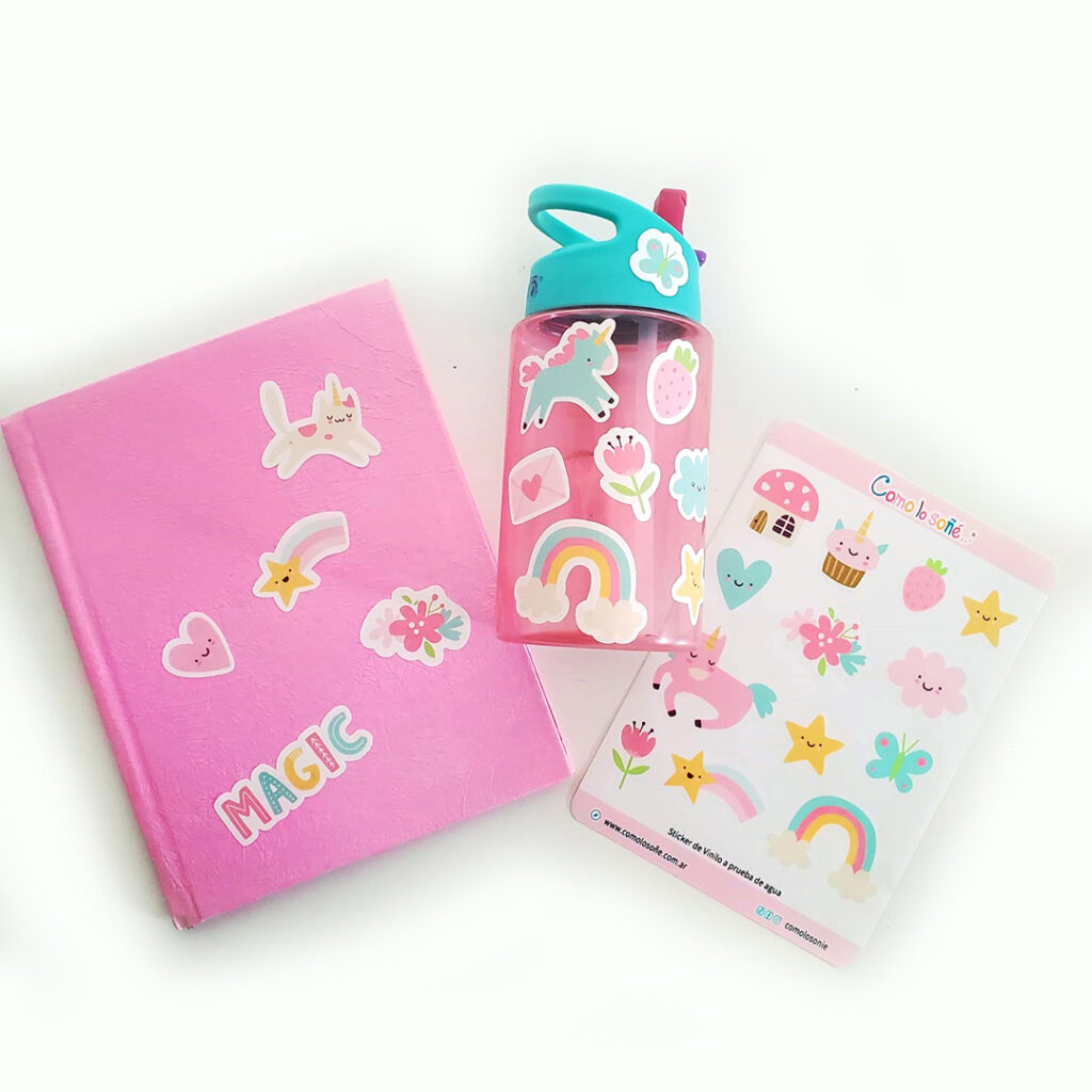 Stickers de vinilo para decorar - Modelo Cute - Como lo soñé
